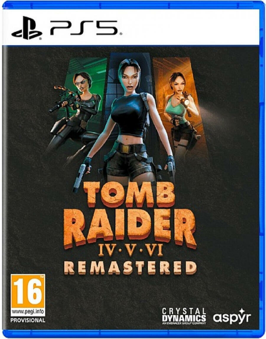 Игра Sony PlayStation 5 (PS5) - Tomb Raider IV-VI Remastered, 16+, (на диске), 1 игрок