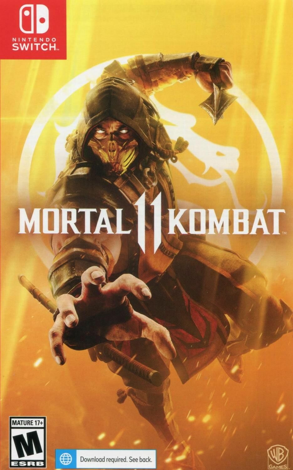 Игра Mortal Kombat 11 (XI) Switch Русская Версия Картридж на Nintendo Switch
