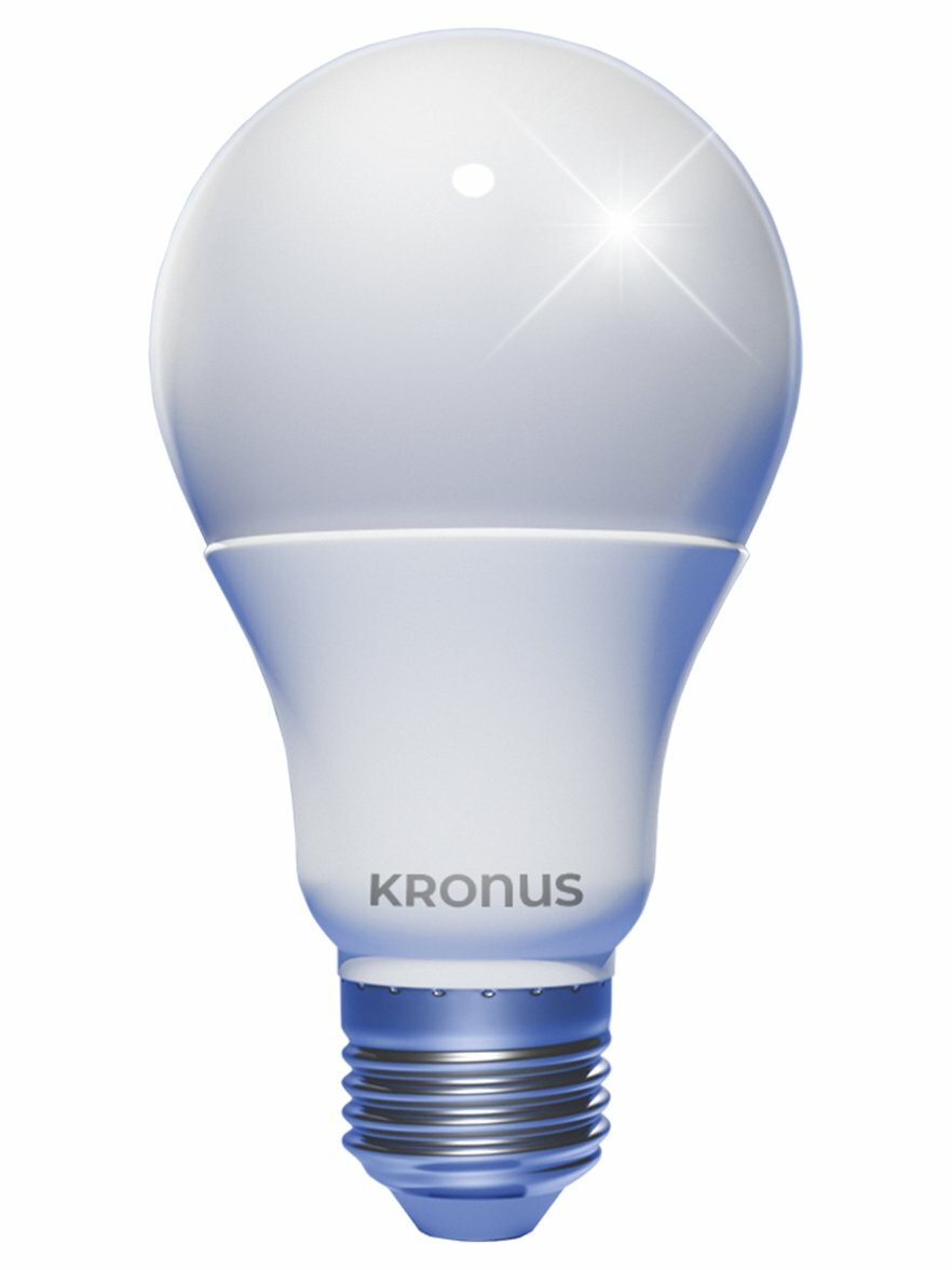Светодиодная лампа Kronus A60 груша 11 Вт 220V 3000K E27 тёплый свет