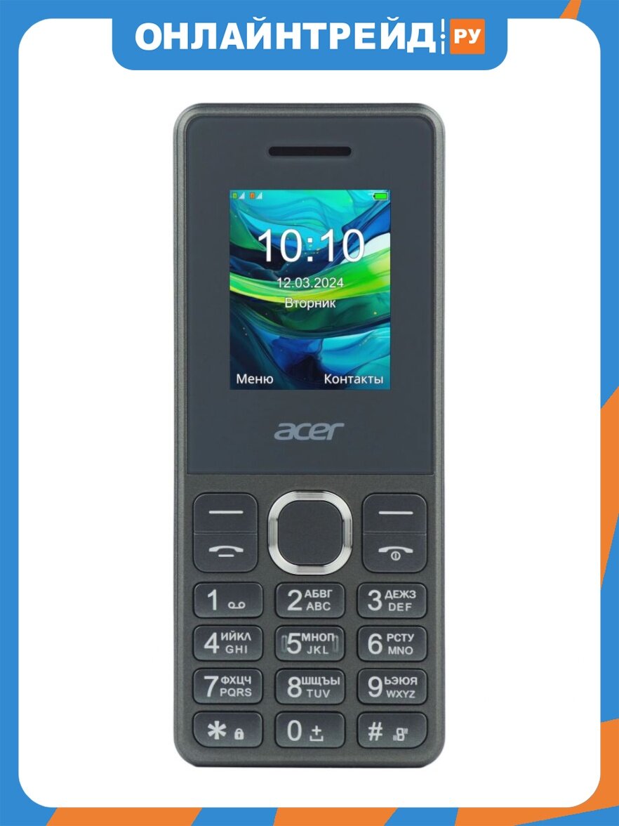 Мобильный телефон Acer Disco DS17 Серый
