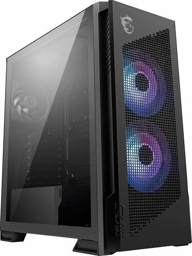 Компьютерный корпус MSI MPG VELOX 300R AIRFLOW PZ (306-7G27R14-JA4) черный - Midi Tower, E-ATX, USB 3.2 Gen 1 Type-A, USB 3.2 Gen 2 Type-C