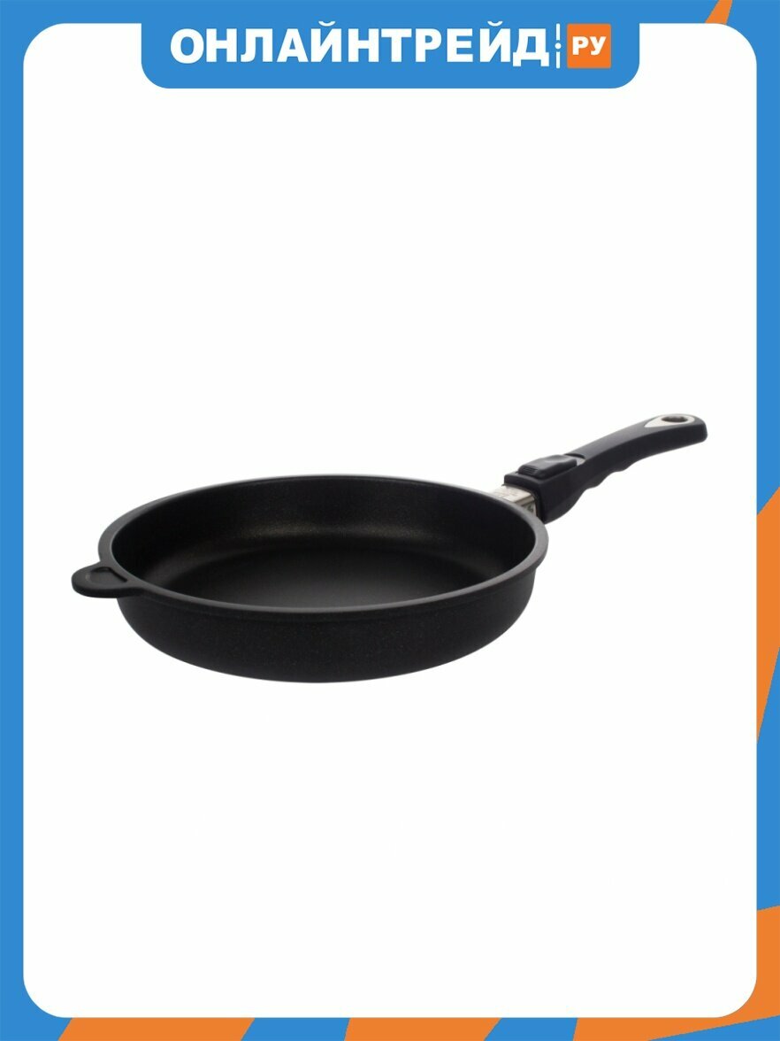 Сковорода Amt Frying Pans съемная ручка, 24 см (524)