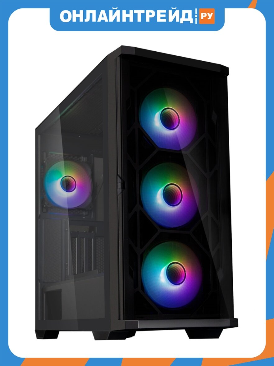 Корпус Zalman Z10 DUO, черный