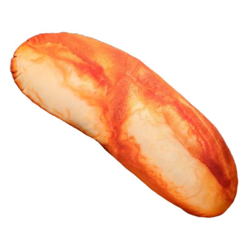 Плюшевая игрушка унисекс Mise Puffy Snack 3D, 50CM EU, Double Open-Ended Butter Puffy