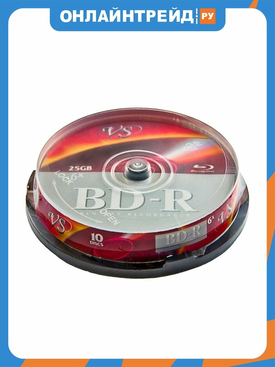 Диск VS BD-R 25 GB 6x CB/10