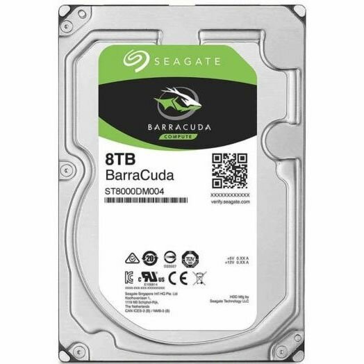 Жесткий диск Seagate ST8000DM004 8 ТБ 3.5" SATA III