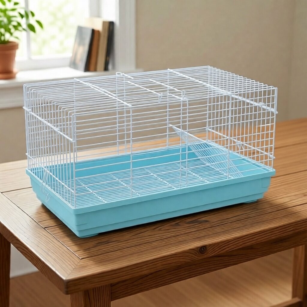 Клетка для грызунов и мелких животных Triol 1405, размер 58 х 32 х 32 см, цвет - голубой