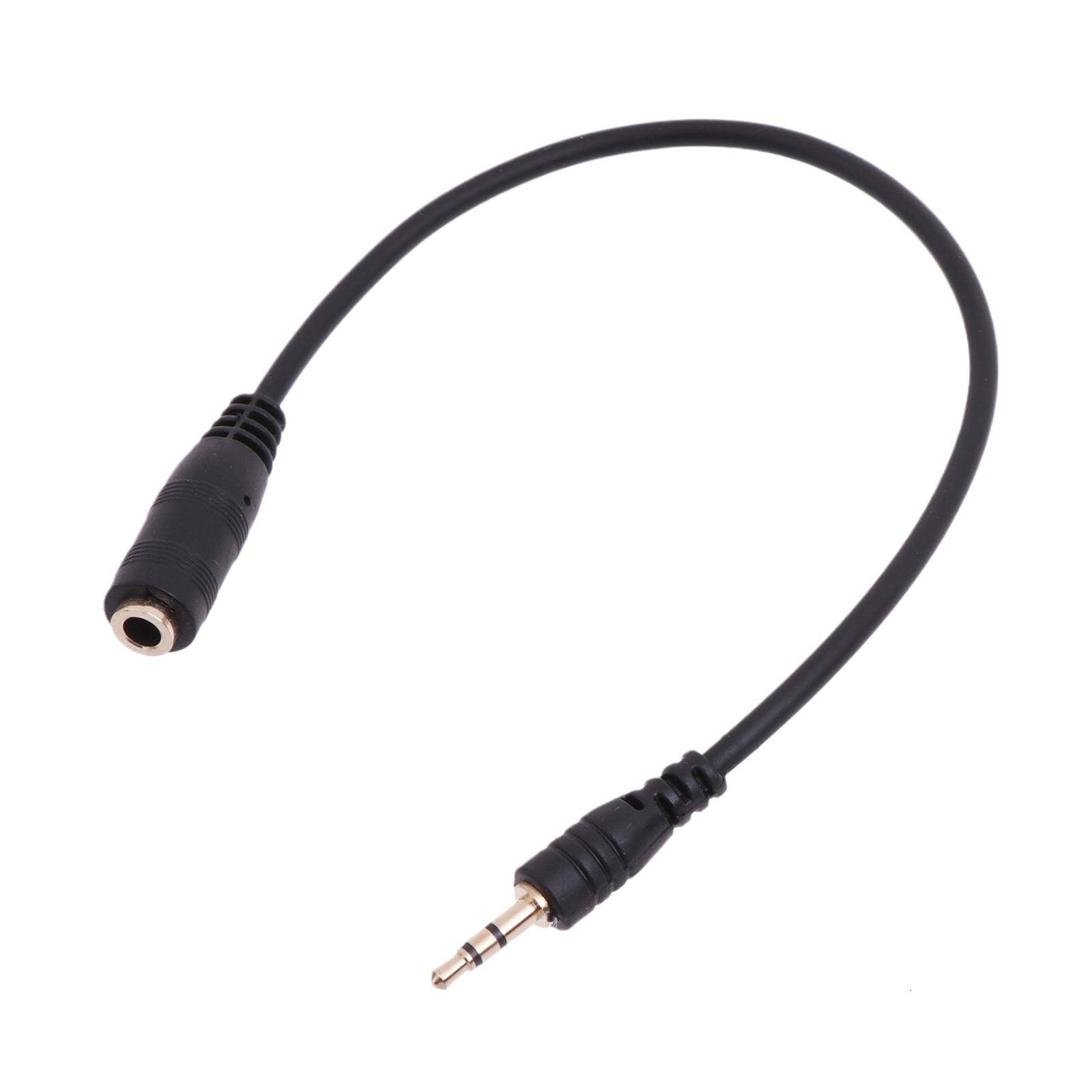 Разъем-переходник 2.5mm Jack – 3.5mm Jack, Прямой
