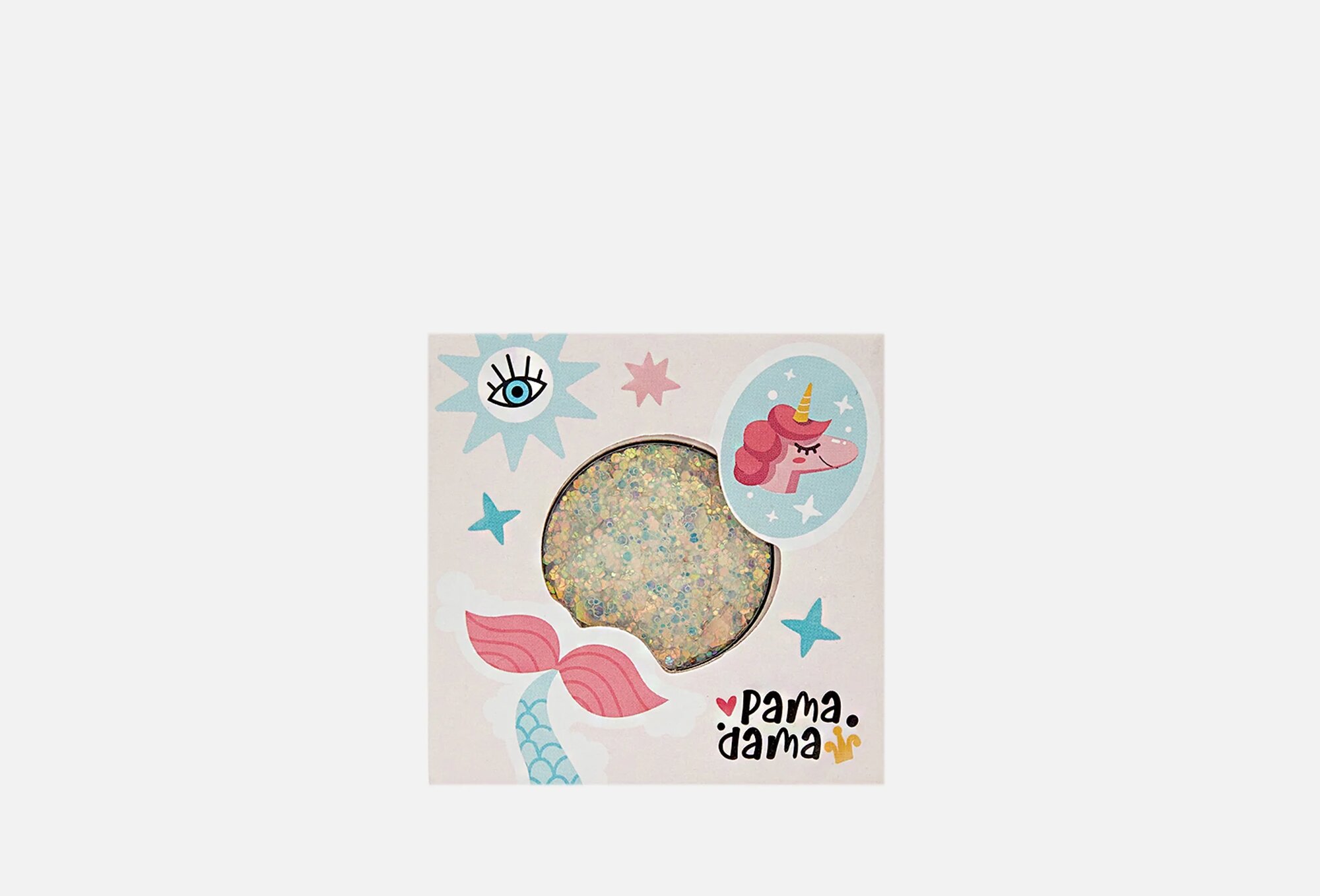PAMADAMA Sparkling Glitter Gel Глиттер-гель для лица 2 г Mother Of Pearl