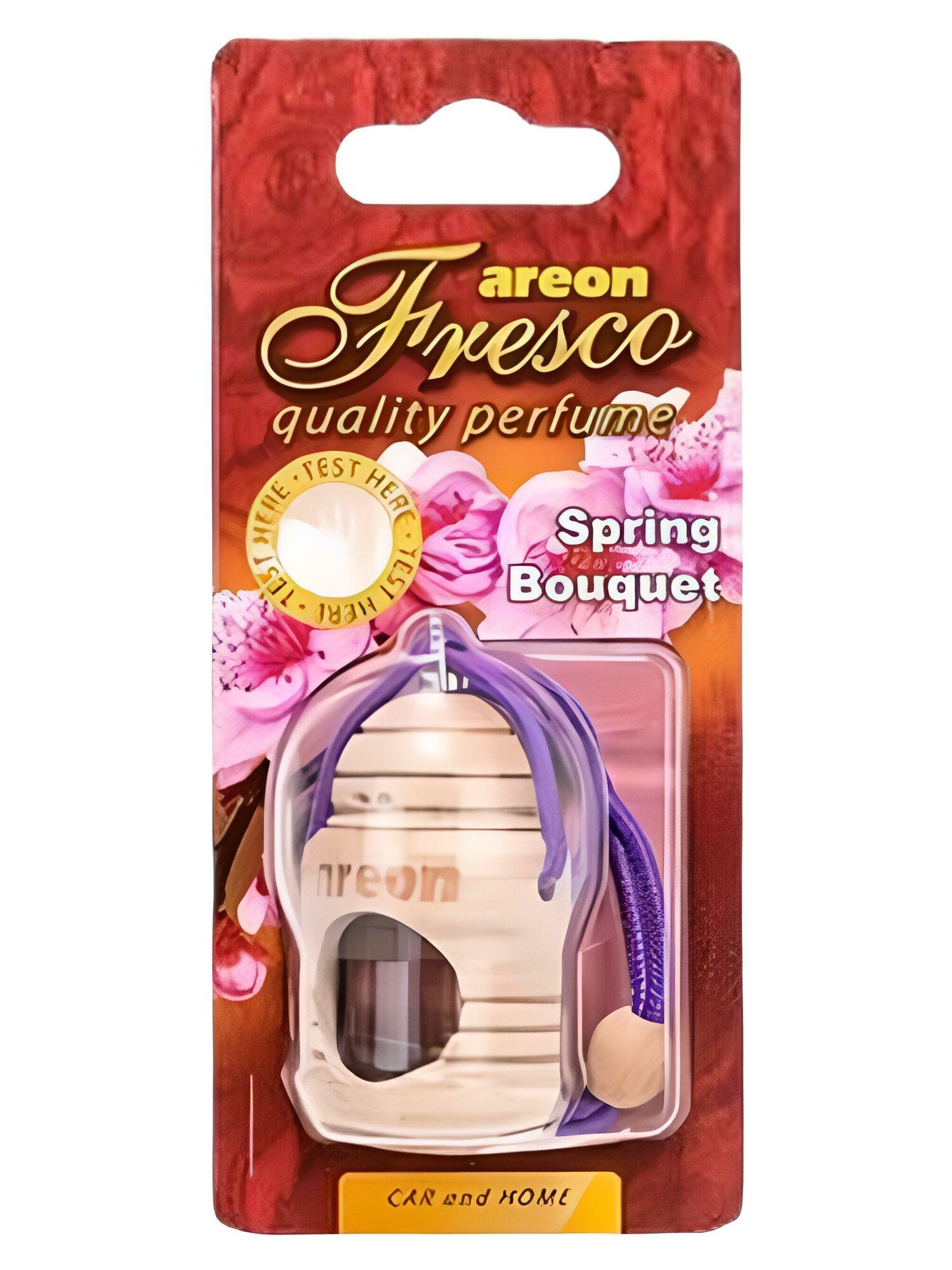 Ароматизатор воздуха подвесной AREON FRESCO SPRING BOUQUET