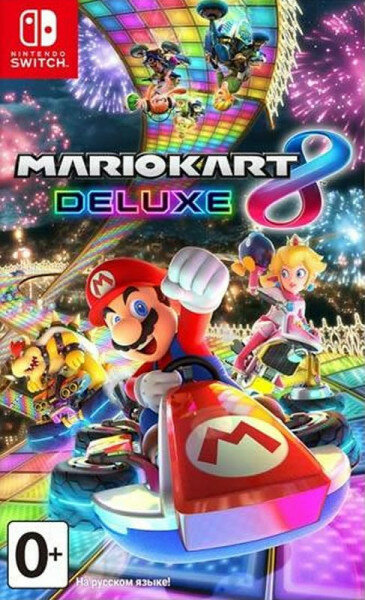 Видеоигра Nintendo Mario Kart 8 Deluxe Для Switch, оригинал, гарантия 1 год