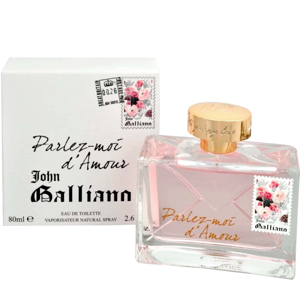 Парфюм для женщин Джон Гальяно Парлез Мой Де Амур 80 мл - John Galliano Parlez Moi D Amour