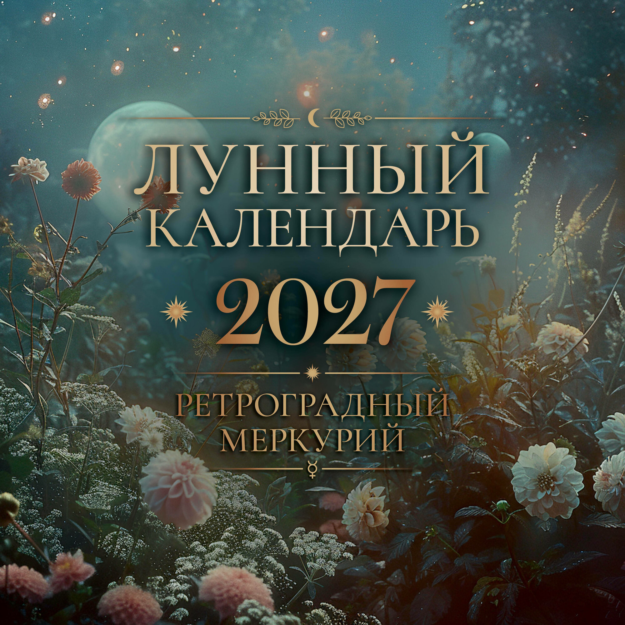 Лунный календарь "Ретроградный Меркурий" календарь от издательства АСТ