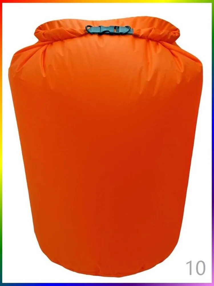 Гермомешок Taffeta 210 PU 5000, объем 70 л, оранжевый, нейлон, водонепроницаемый