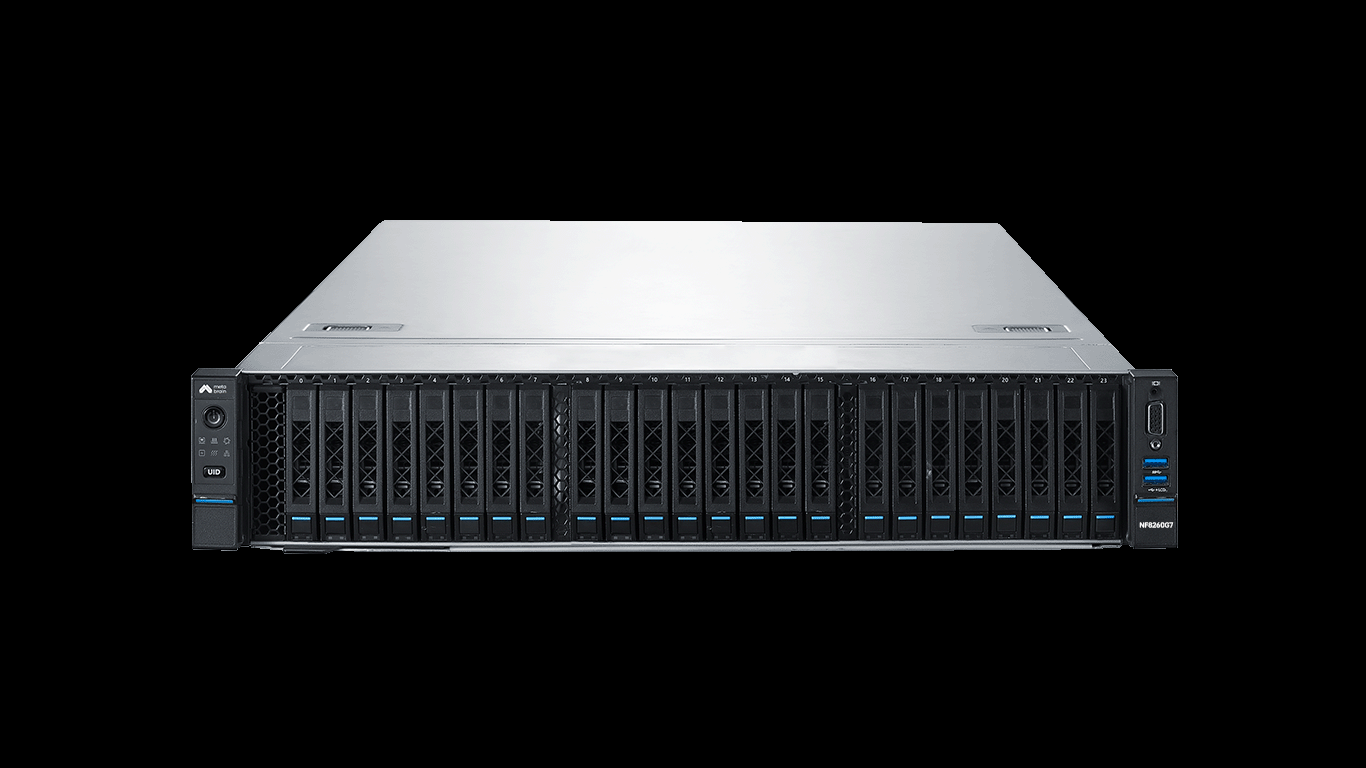 Сервер Inspur NF8260G7, 2*6448Y, 2*64Gb DDR5 DIMM, корпус 25SFF, стоечный сервер NF8260-M7 2U