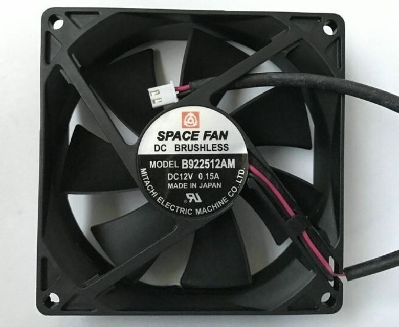 Модель космического вентилятора B922512AM DC12V 0.15A 9025 9225 вентиляторы 2 штыря -