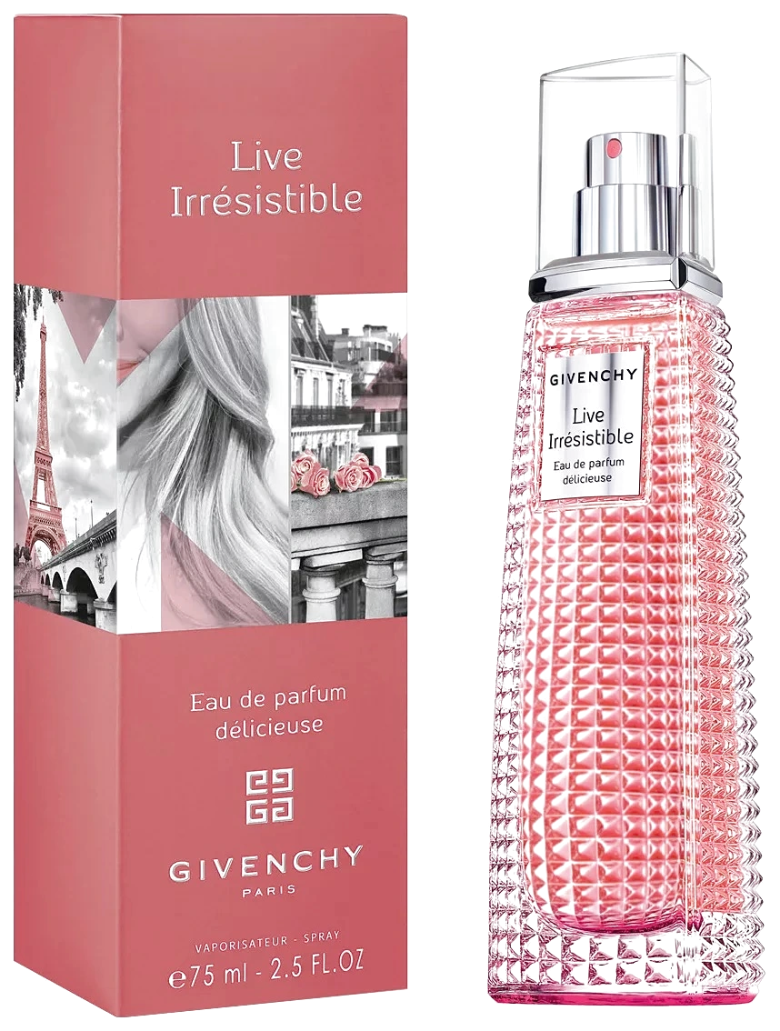 Givenchy Live Irresistible Delicieuse парфюм женский 75 мл / Живанши Лайф Эрисистибель