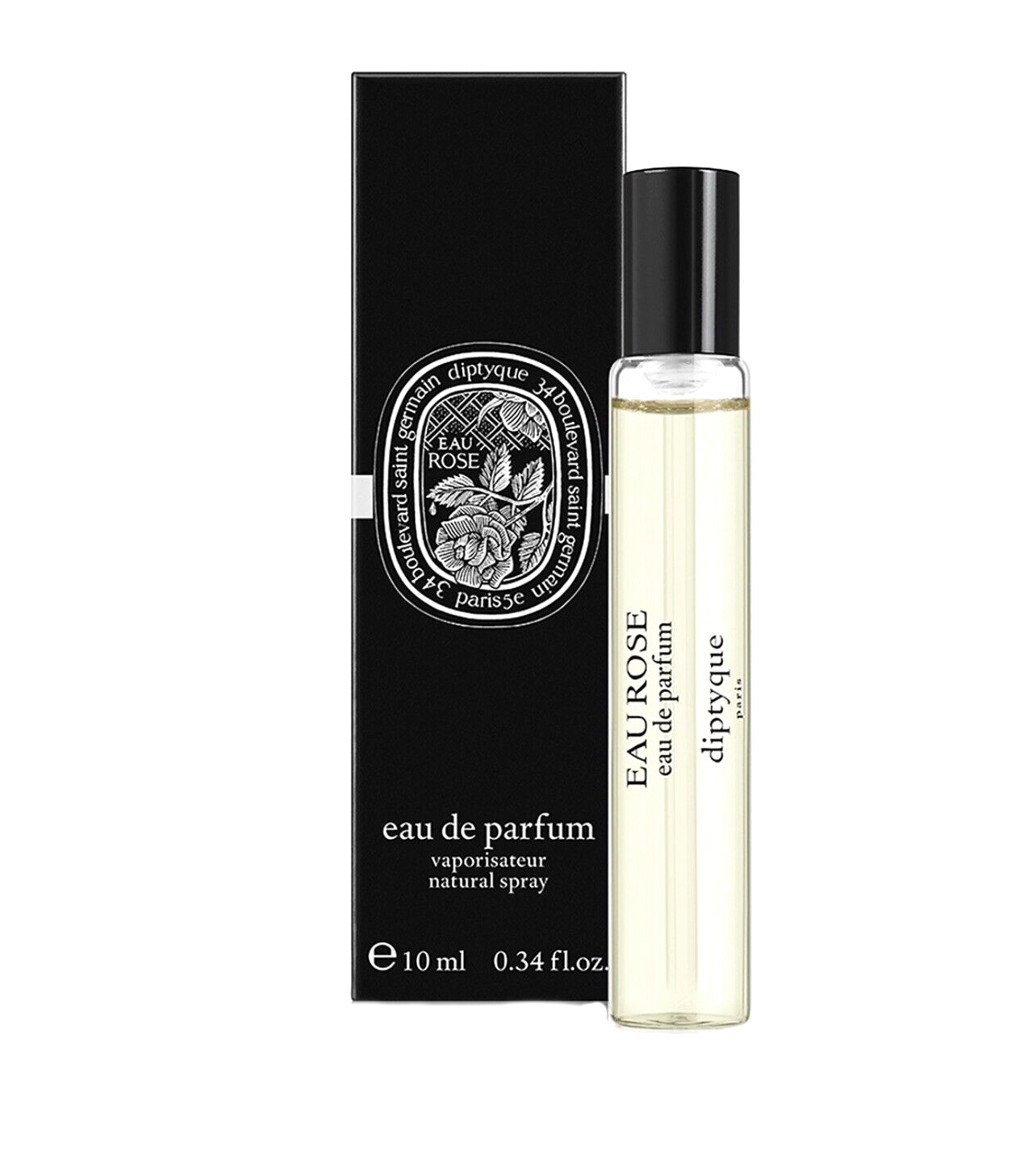 Парфюмерная вода унисекс Diptyque Eau Rose 10 мл - Диптик О Де парфюм Роза