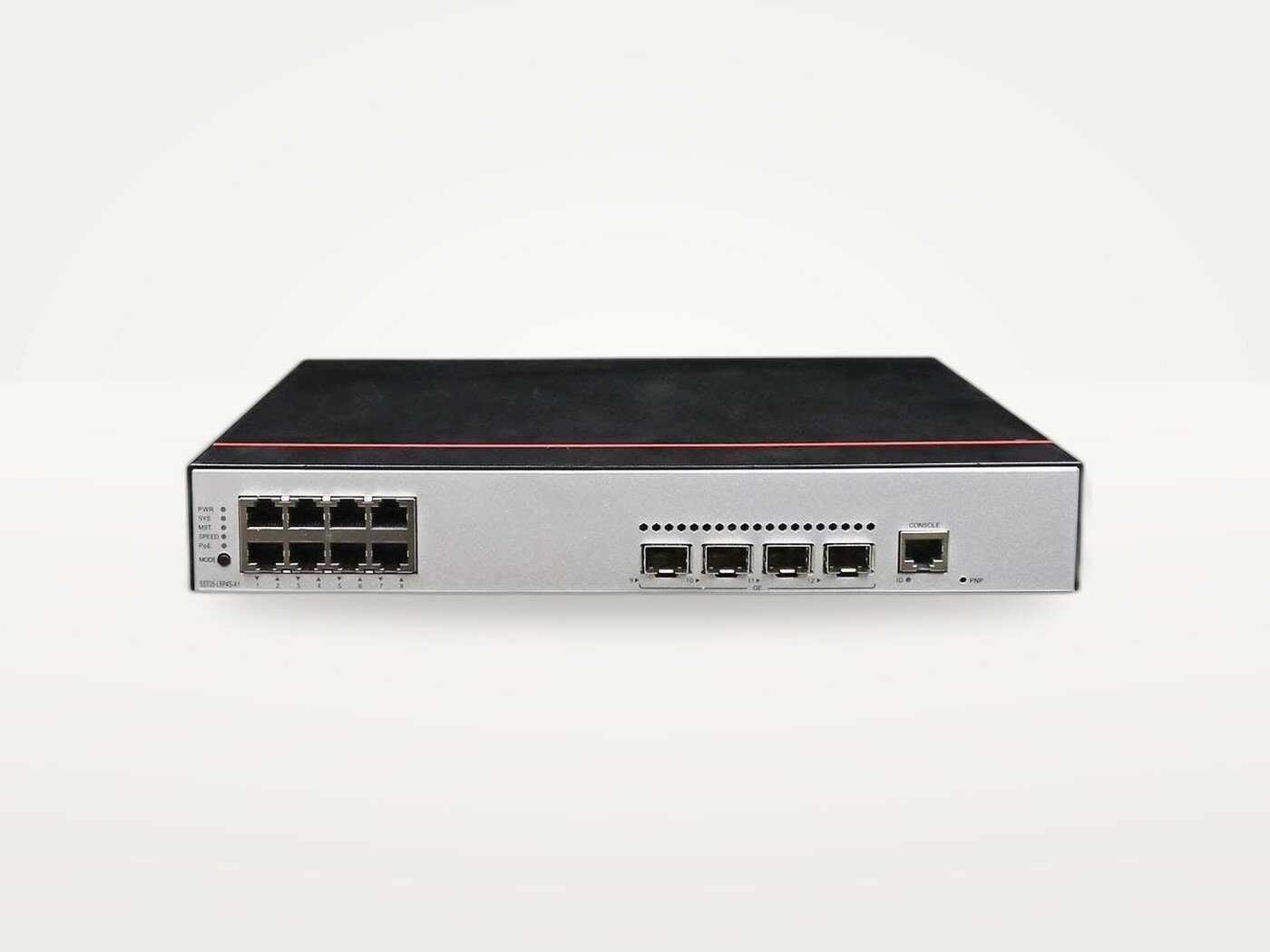 Коммутатор HUAWEI S5735S-L8P4S-A1 8 10/100/1000BASE-T Ethernet ports, 4 Gigabit SFP, PoE+ 124Вт, AC power supply