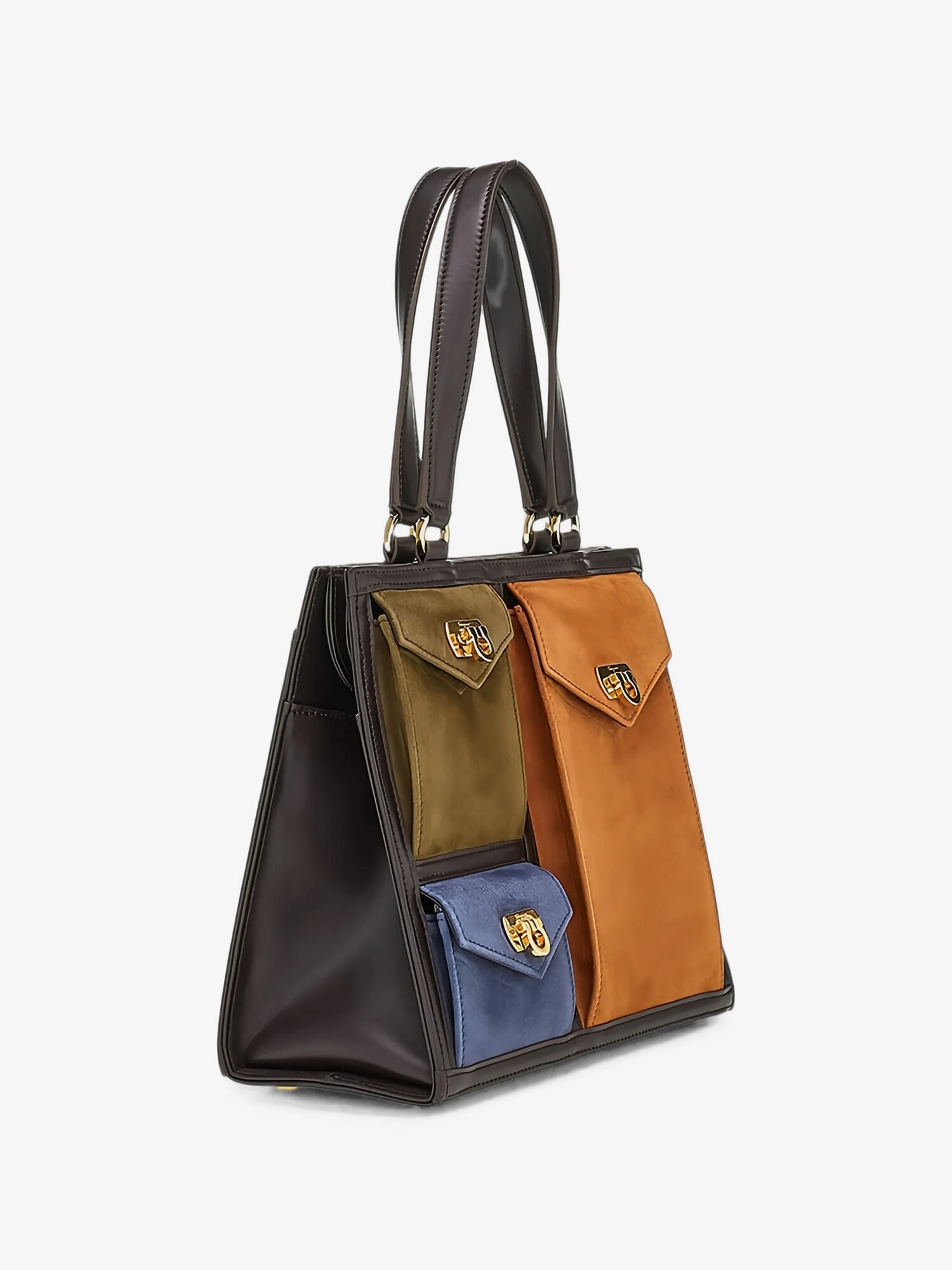 Сумка Ferragamo Top handle pocket-detail tote bag