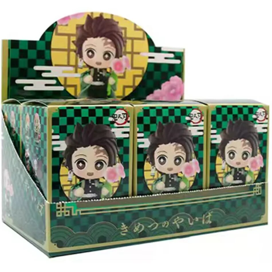 Фигурка Demon Slayer Случайный подарок-сюрприз Bandai Random 6pcs