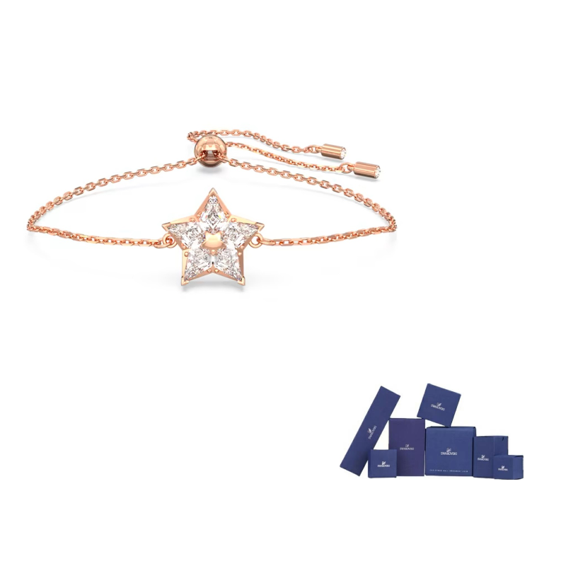 Браслет-манжета, кристаллы Swarovski