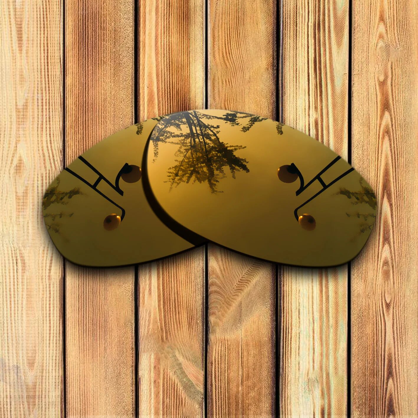 Поляризованные сменные линзы для Oakley Tightrope - iMaiDein Copper Mirrored