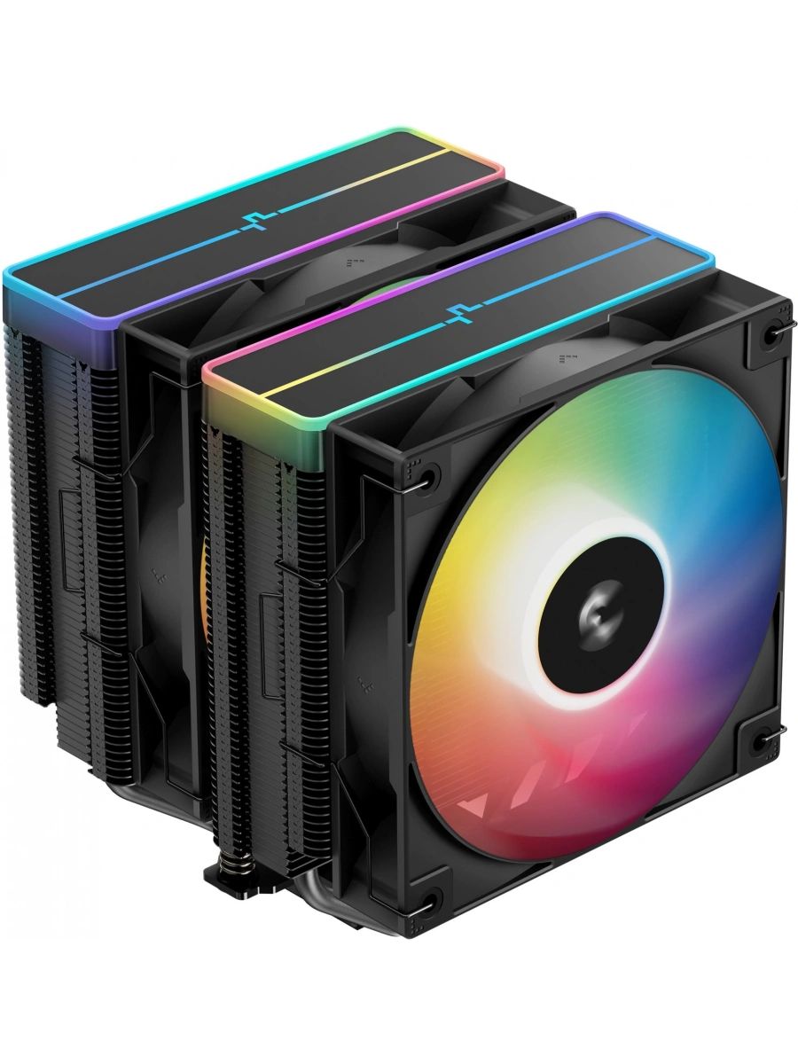 Устройство охлаждения(кулер) башенный Deepcool AG620 Bk V2 4-pin TDP 260 Вт 67.88cfm 120мм