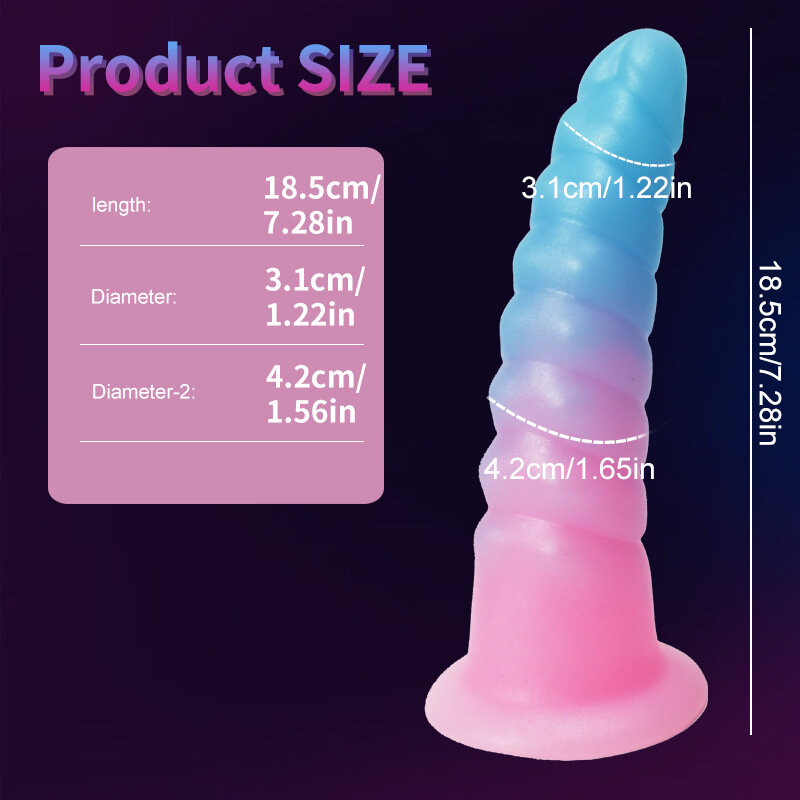 Мастурбатор "Фантомный Дракон", светящийся, силикон, влагозащищенный, 800 г