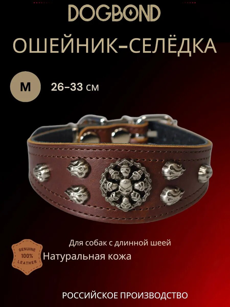 Dogbond ошейник-селедка для малых и средних пород