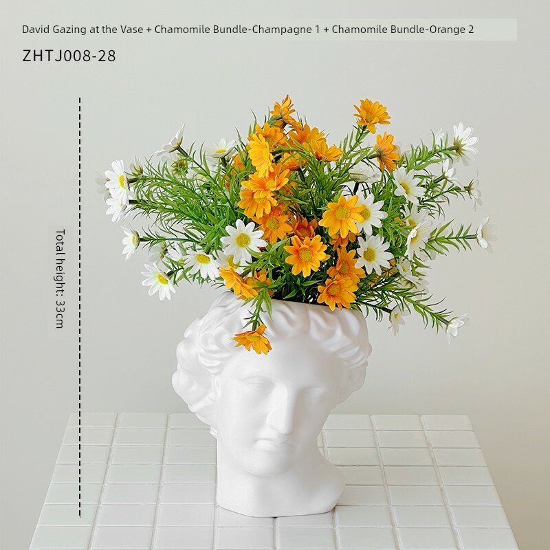 Креативные вазы в греческом стиле, цветочные композиции для гостиной, высококачественные настольные цветочные