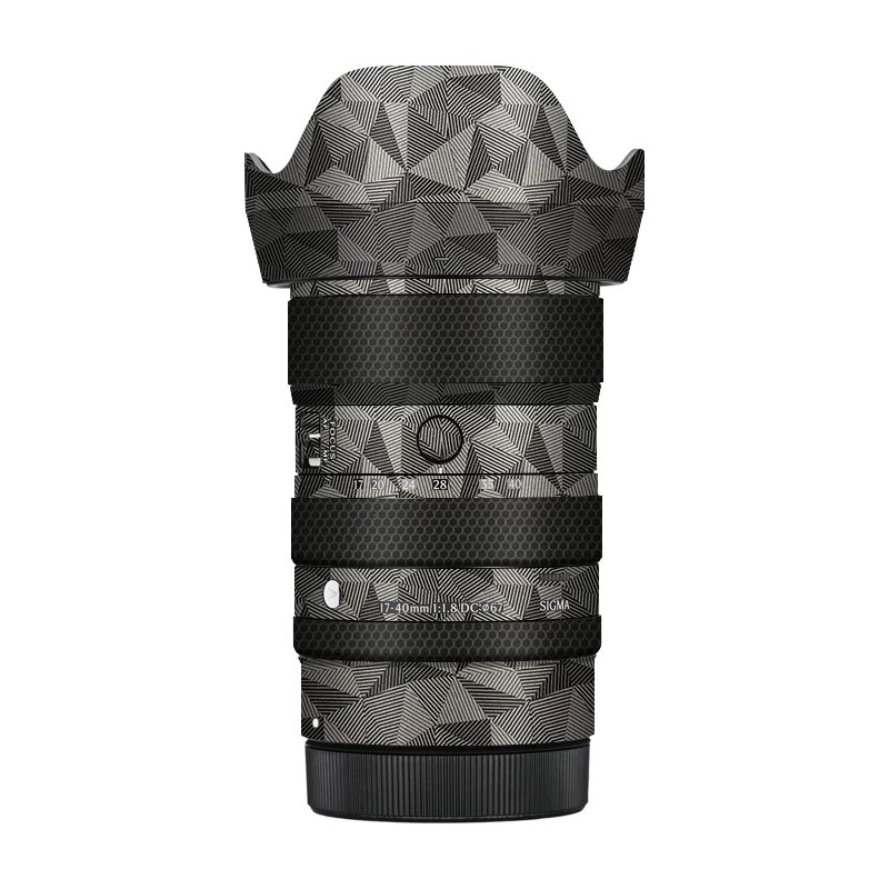 Защитная пленка для объектива Canon RF - Титановый с северным треугольником, совместима с Sigma 17-40mm F1.8