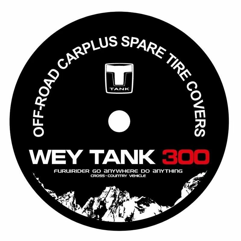 Подходит для 2025 Tank 300 Чехол для запасного колеса WEY Weipai Защитный чехол для колеса внедорожника