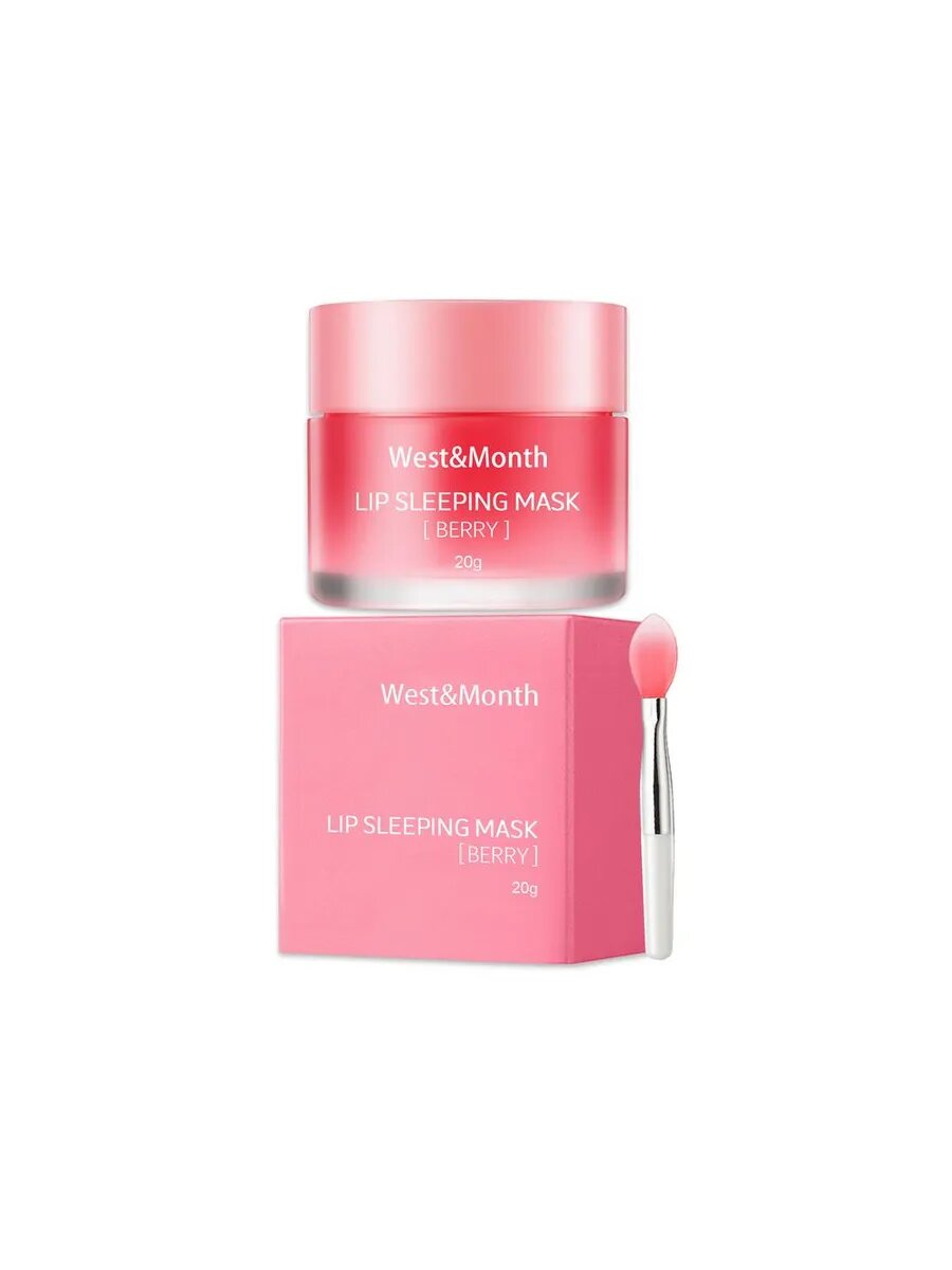 Маска для губ, уход, увлажнение, с аппликатором