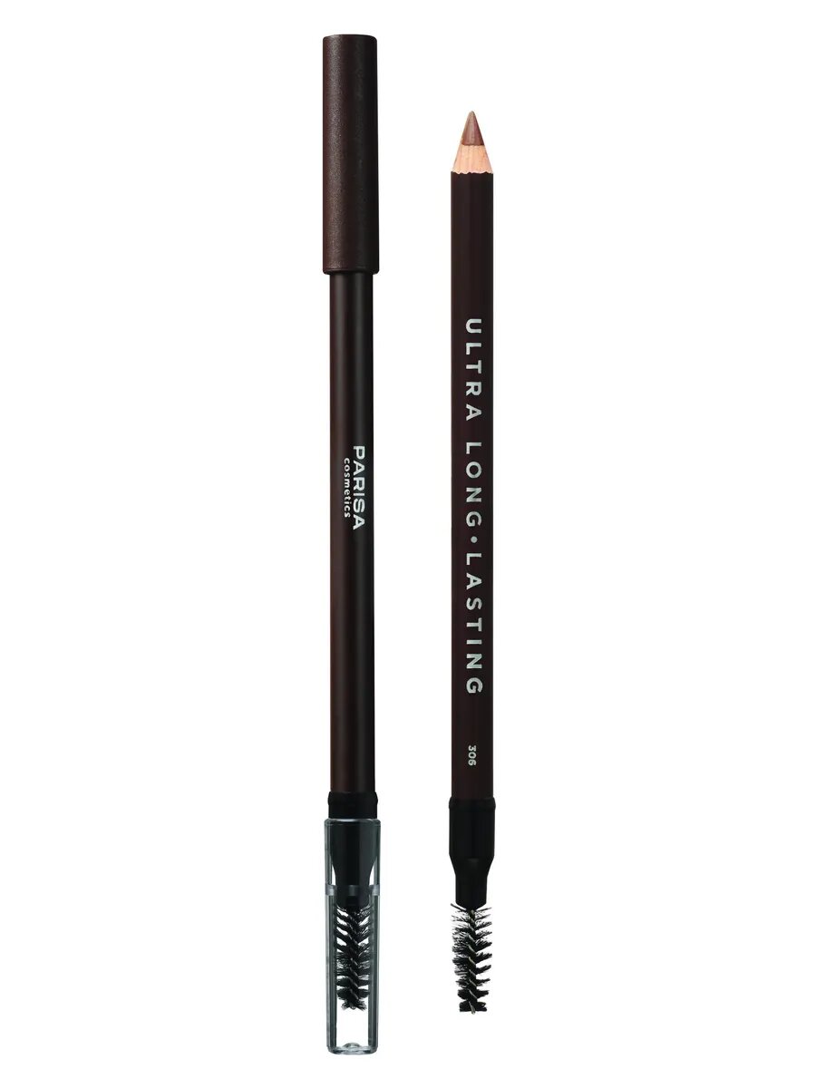 Parisa Карандаш для бровей со щеточкой с витамином Е 306