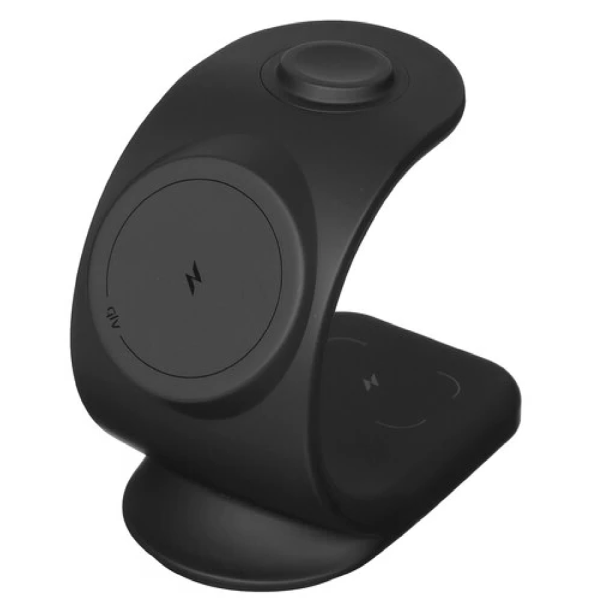 Беспроводная зарядная станция VLP Powerstand 3in1 для Samsung Galaxy/Buds/Watch Black