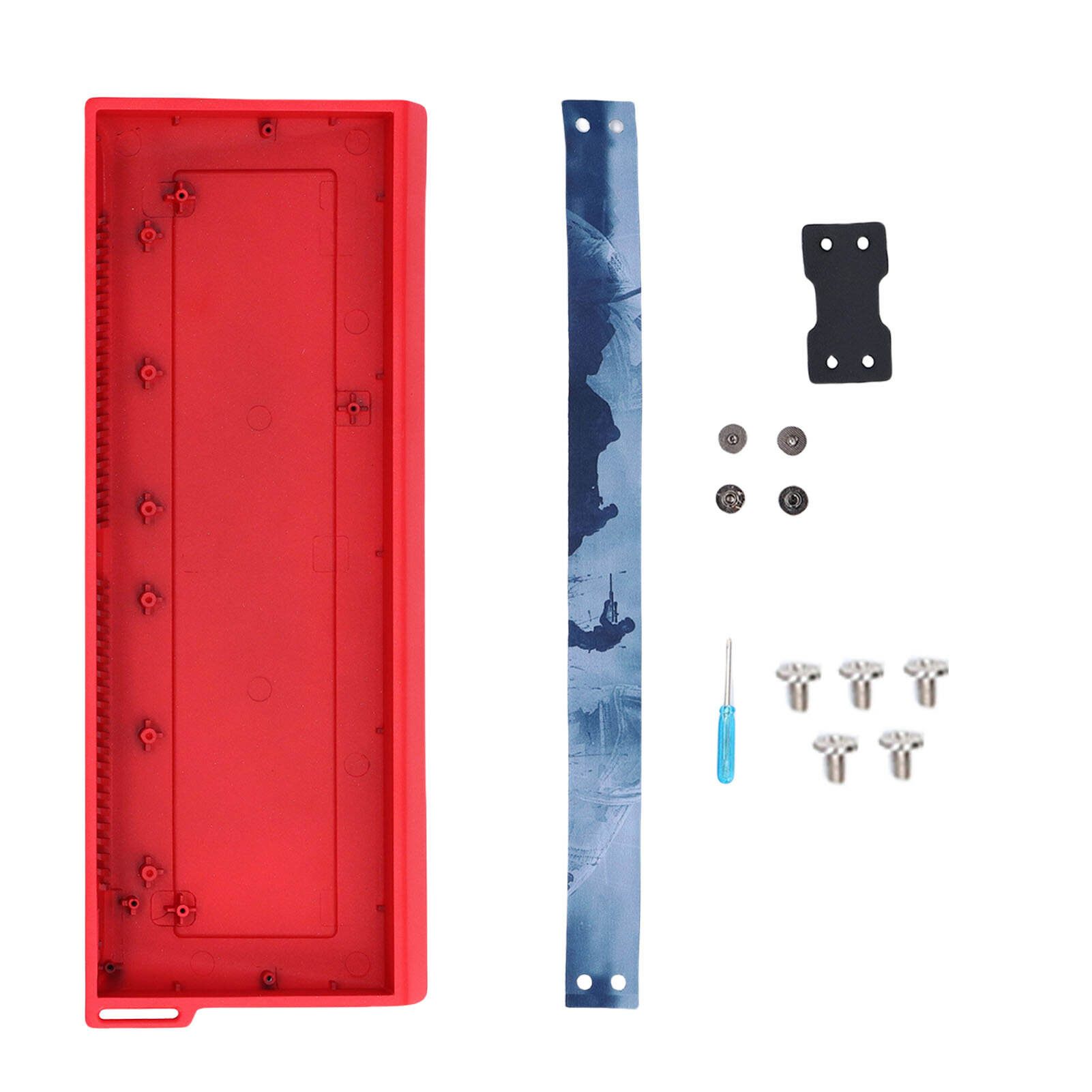 Корпус Для Клавиатуры: Алюминиевый Сплав 60% Комплект Для Сборки - Прочный И Долговечный Чехол Для Механической Клавиатуры Совместимый С Woot60HE MAD60HE WIN60 GT60 Для Энтузиастов Кастомизации