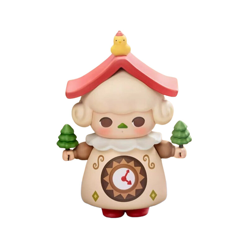Фигурка унисекс POP MART Pucky Elf Домашняя коллекция, Confirmed-It's Still Early, Sleep A Little Longer (Open)