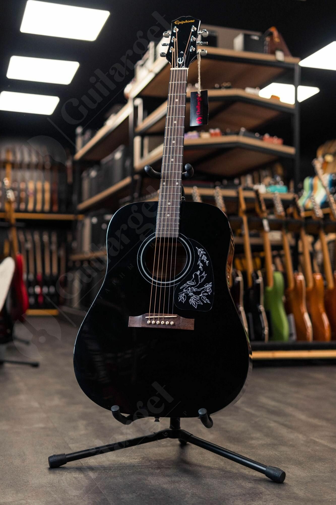 Акустическая гитара Epiphone Starling Starlight Ebony