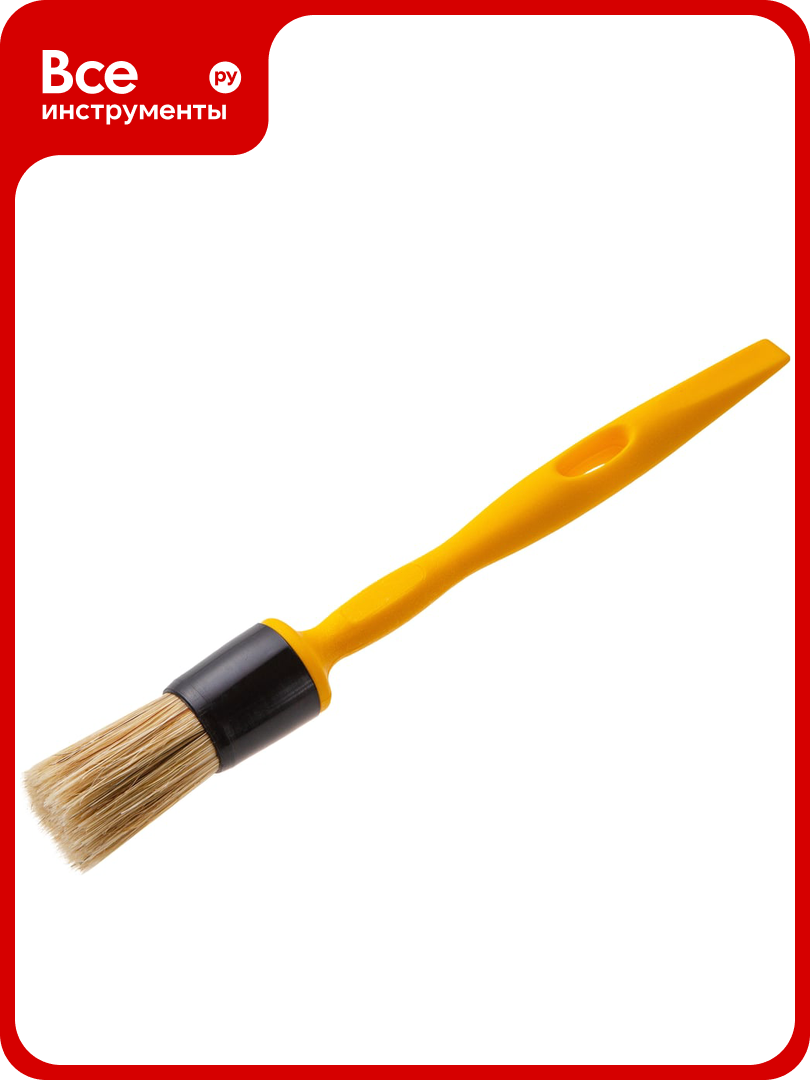 Кисть-ручник универсальная Акор, диаметр 20 мм, ручка 140 мм 140 00 020 КР-20