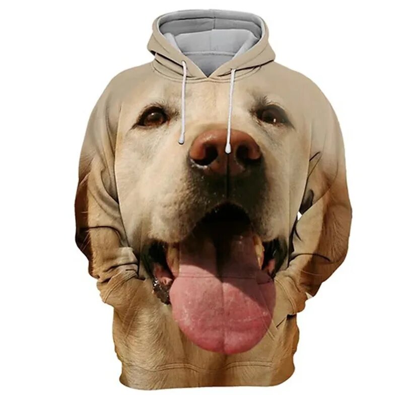 Толстовка мужская с принтом собаки, 6XL, DHF66K202425125