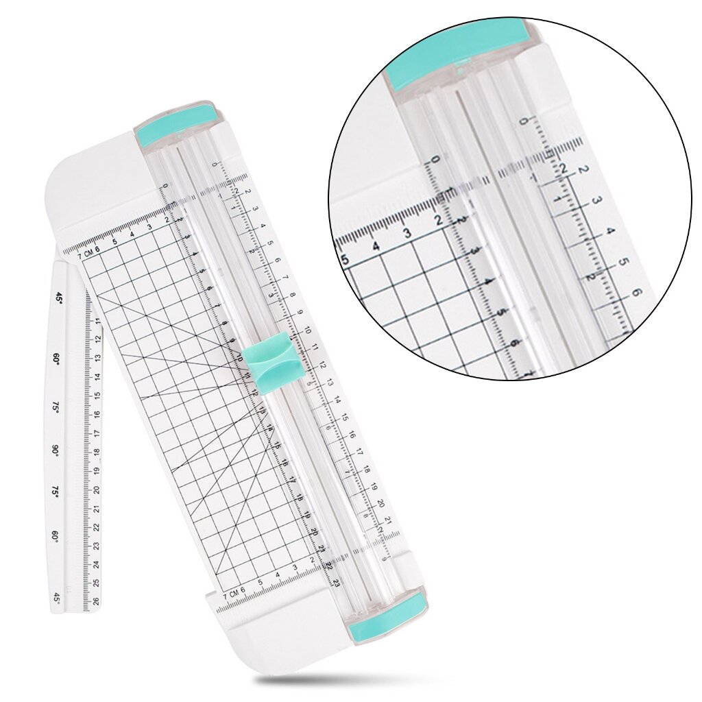 Бумагорезка с Автоматической защитой и Складывающейся Боковой Линейкой