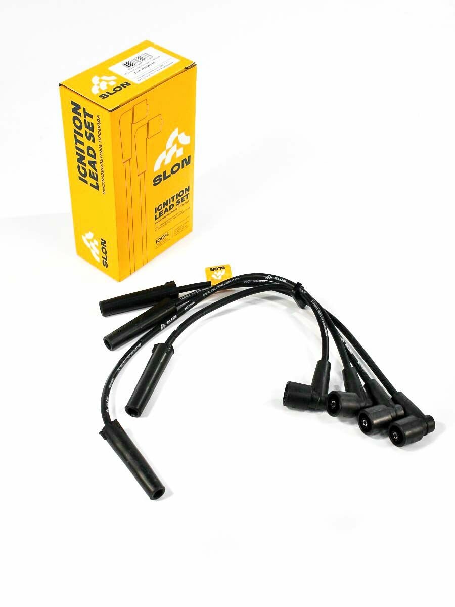 Провода высокого напряжения ВАЗ 2109, 2110, 2112, 2114, 2115, Калина, Гранта (дв1.6L) 8 кл. (силикон)