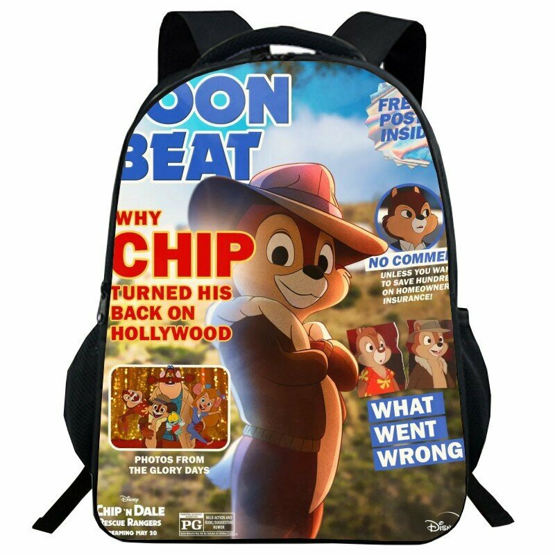 2026 Новый печатный рюкзак Qiqi и Didi, мультяшный милый периферийный школьный рюкзак для мальчиков и девочек в детском саду и начальной школе