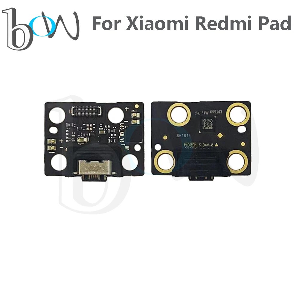 Оригинальная зарядная плата для Xiaomi Redmi Pad, USB-разъем, порт для зарядки, док-станция для зарядного устройства, гибкий кабель, запасные части для ремонта