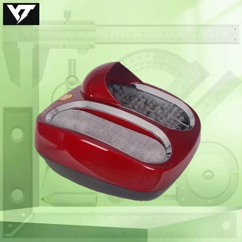 Машина для мытья подошв Tstep, дезинфекция подошв, ленивая, автоматическая бытовая мойка обуви, цвет; красный