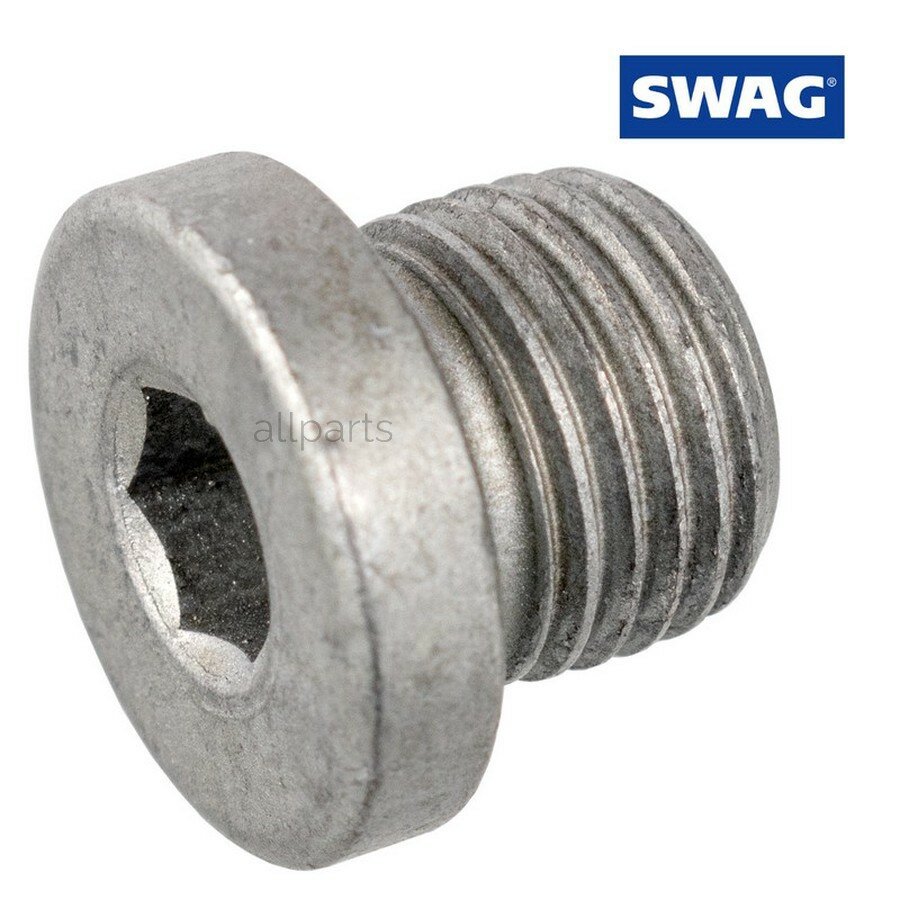 SWAG 10946267 Пробка масляного поддона MERCEDES-BENZ: A150-2000 04-, B150-200 05-11, C180-300 02-08, E200-500 03-07, S280-600 99-