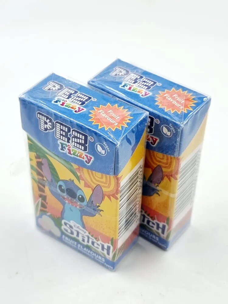 Конфеты PEZ Fizzy , фруктовые, ( 2х30 ) 60 грамм ( Австрия )