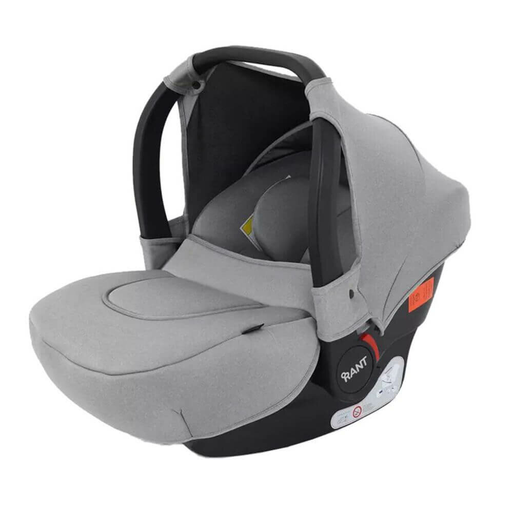 RANT Cruise, автолюлька до 1 года гр.0 (0-13 кг), цвет Grey
