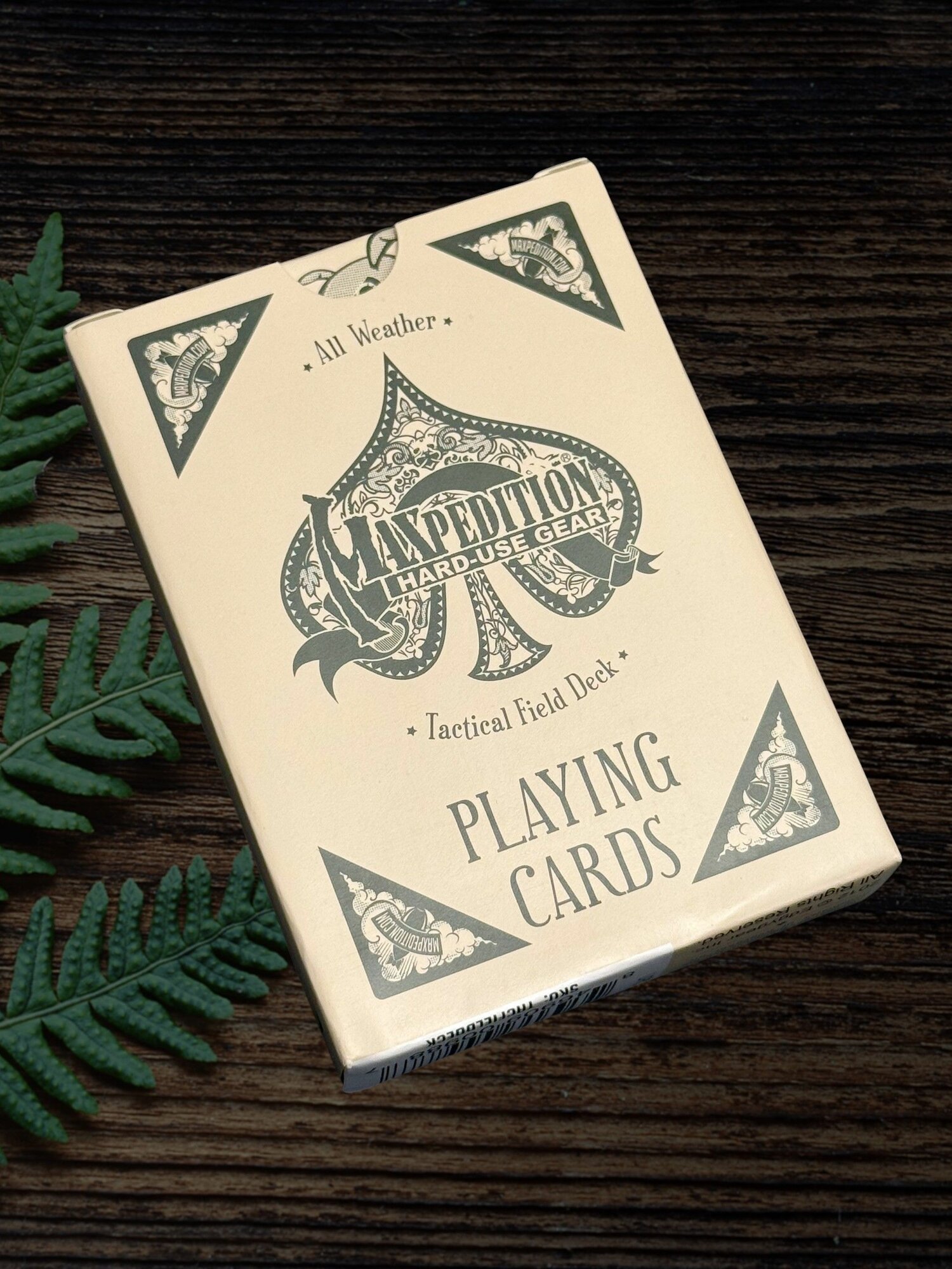 Карты игральные Maxpedition MXTACDECK Tactical Field Deck